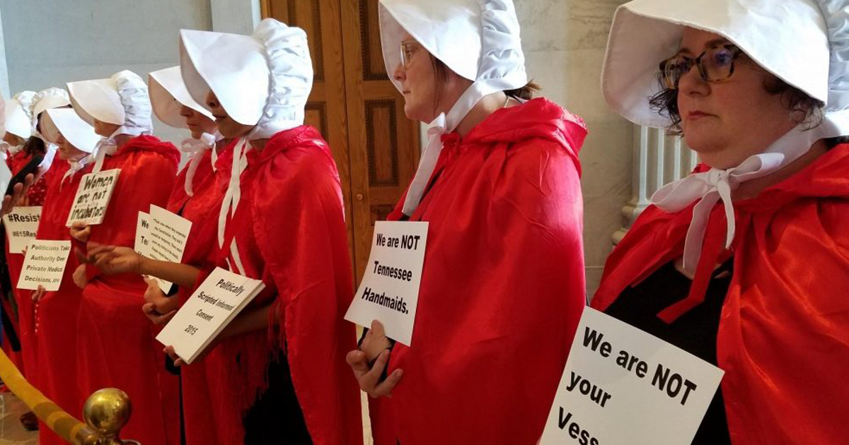 ‘the handmaid’s tale’ and the reproductive rights movement’s white ...
